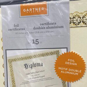 Gartner Studios | Office | Gartner Studios Diploma Foil Certificates ...